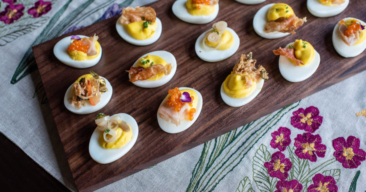 Deviled Eggs Five Ways | Blackberry Magazine