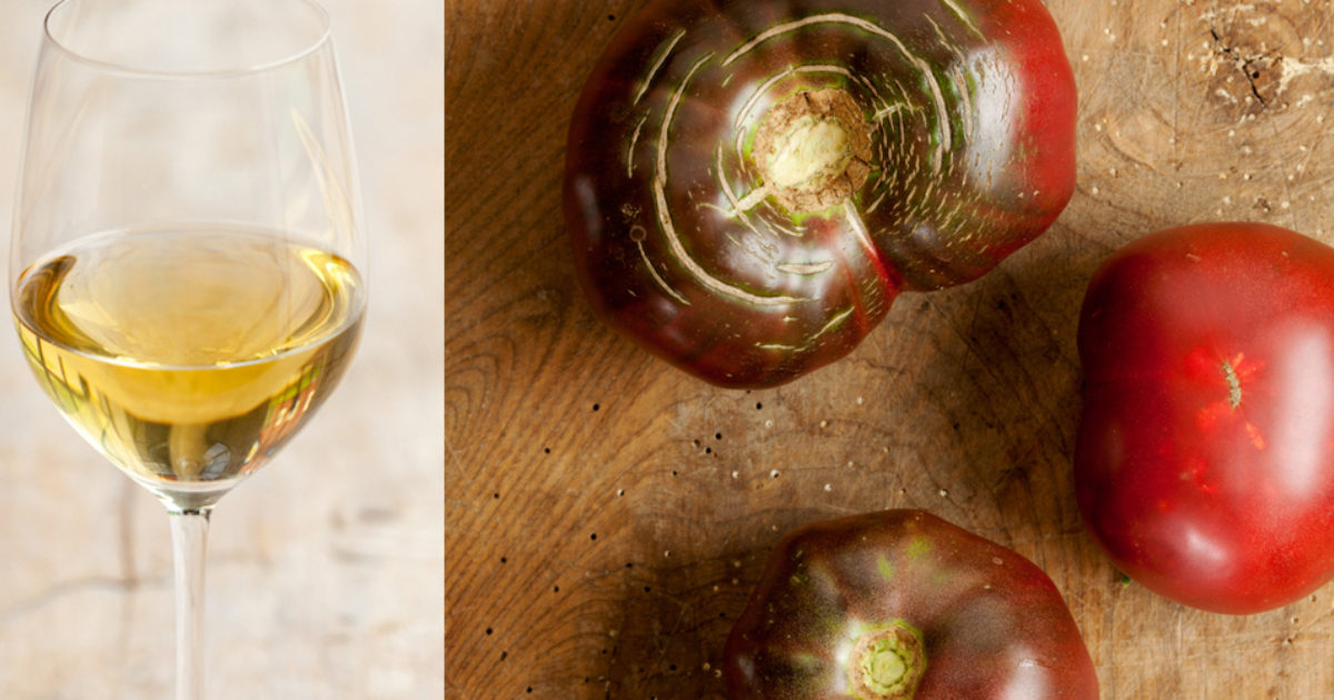 Wine and Tomatoes | Blackberry Magazine