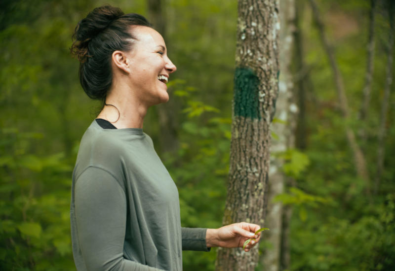 Charlotte Hardwick with Hope Parks | Blackberry Magazine